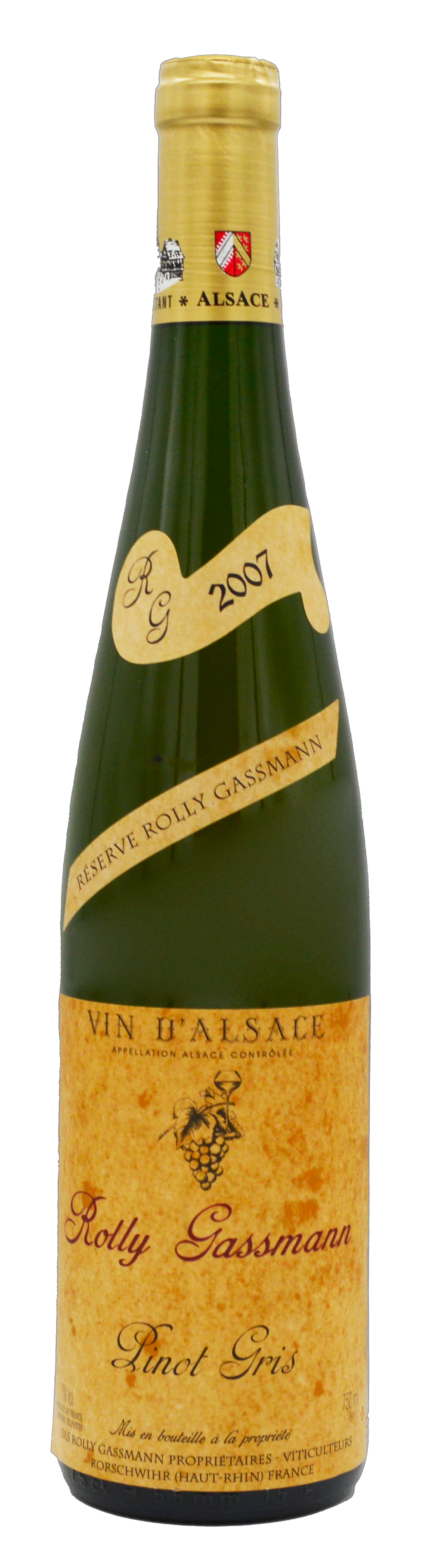 Domaine Rolly Gassmann, Pinot Gris `Réserve Rolly Gassmann` - Liberty Wines