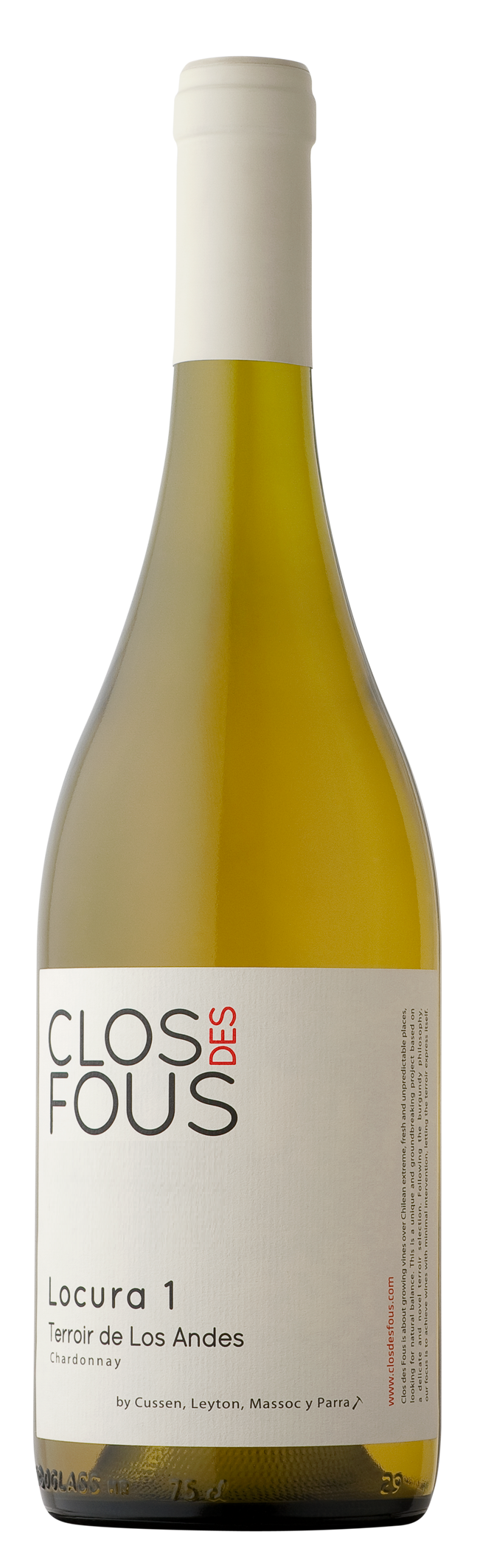 Clos des Fous, `Locura 1` Malleco Valley Chardonnay - Liberty Wines